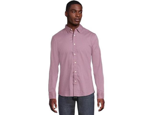 (取寄) ファリティ メンズ ムーブメント シャツ Faherty men Movement Shirt Blue Rose Gingham