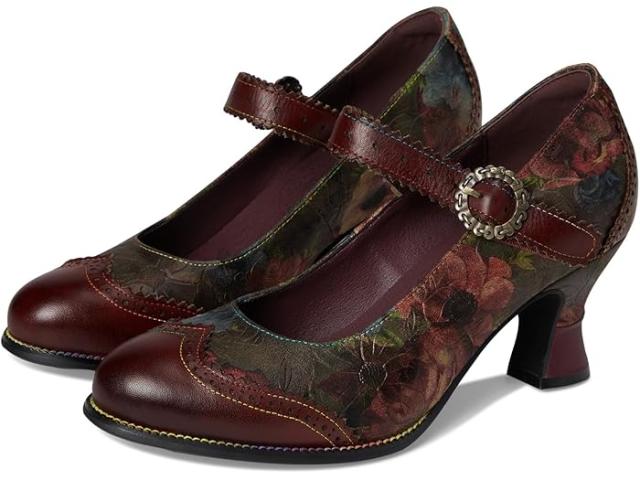 (取寄) ラルティストバイスプリングステップ レディース  L'Artiste by Spring Step women Macias-fleur Bordeaux Multi