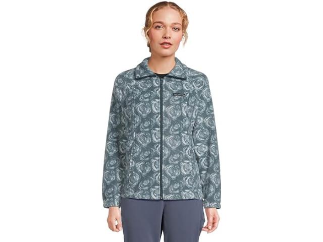 (取寄) コロンビア レディース ベントン スプリングス プリンテッド フル ジップ Columbia women Benton Springs Printed Full Zip Everblue Rose City