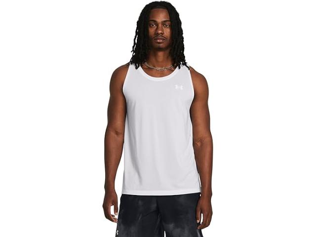 (取寄) アンダーアーマー メンズ ストリーカー シングレット Under Armour men Under Armour Streaker Singlet White/Reflective