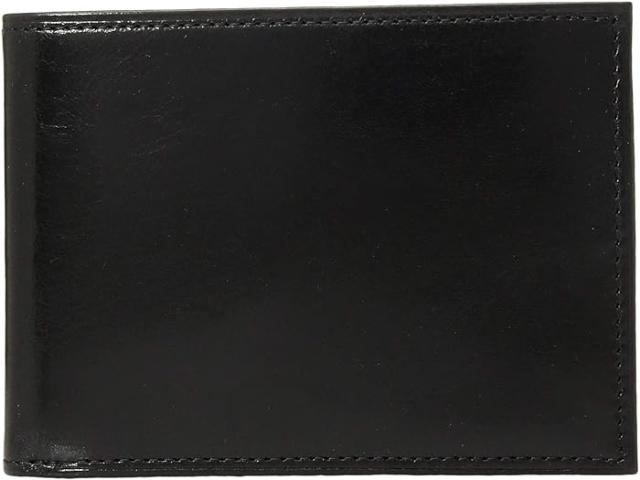 (取寄) ボスカ メンズ オールド レザー コレクション - クレジット ウォレット W/ Id パスケース Bosca men Bosca Old Leather Collection - Credit Wallet w/ ID Passcase Black Leather