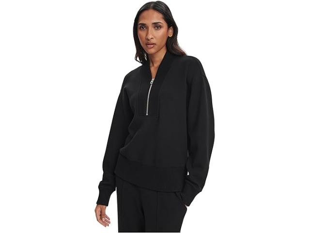 (取寄) バーリー レディース サリー 1/2 ジップ スウェット Varley women Sally 1/2 Zip Sweat Black