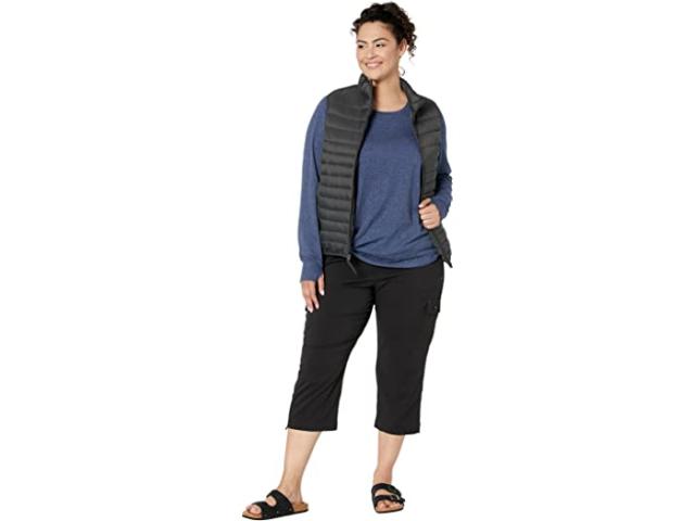 (取寄) エルエルビーン レディース ビスタ キャンプ パンツ クロップ L.L.Bean women  Vista Camp Pants Crop Classic Black