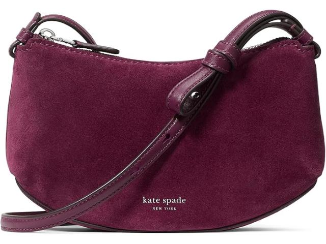 (取寄) ケイトスペード レディース ループ スエード クロスボディ Kate Spade New York women Loop Suede Crossbody Purple Agate