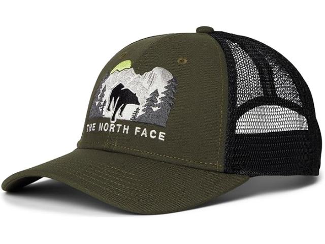 (取寄) ノースフェイス エンブロイダー マダー トラッカー The North Face Embroidered Mudder Trucker New Taupe Green/Bear Graphic