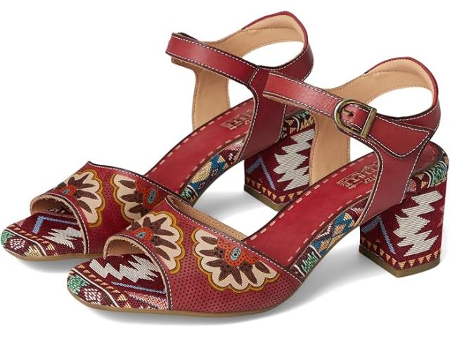 (取寄) ラルティストバイスプリングステップ レディース  L'Artiste by Spring Step women Sassyclass Red Multi