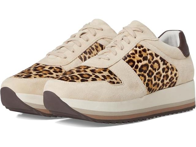 (取寄) ジョンストン&マーフィー レディース グレイシー カラーブロック レース-アップ Johnston & Murphy women Gracie Color-Block Lace-Up Sand/Leopard