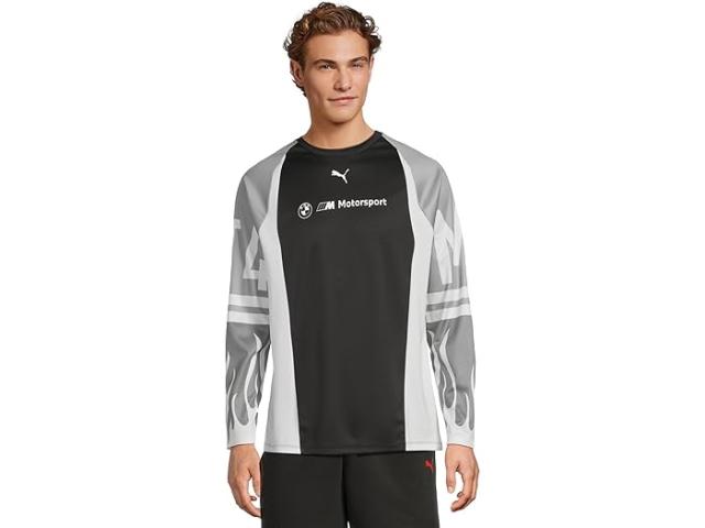 (取寄) プーマ メンズ BMW M モータースポーツ ライフスタイル ジャージ PUMA men BMW M Motorsport Lifestyle Jersey Puma Black