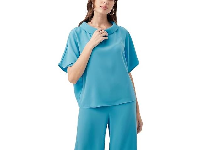 (取寄) トリーナターク レディース ハニーサックル トップ Trina Turk women Honeysuckle Top Champion Cyan