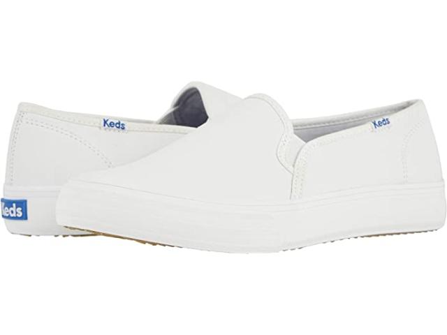 (取寄) ケッズ レディース ダブル デッカー レザー Keds women  Double Decker Leather White