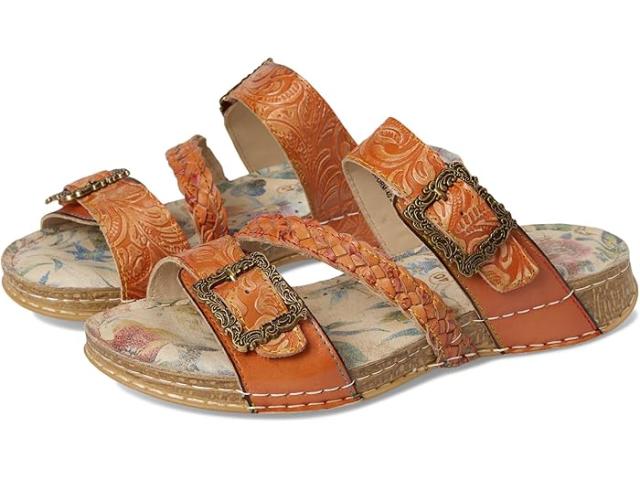 (取寄) ラルティストバイスプリングステップ レディース アストラ L'Artiste by Spring Step women Astra Orange Multi