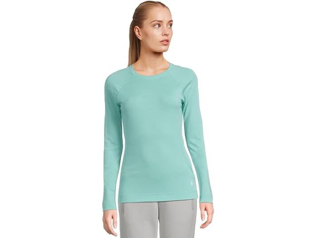 (取寄) スマートウール レディース クラシック サーマル メリノ ベース レイヤー クルー Smartwool women Classic Thermal Merino Base Layer Crew Pacific Blue