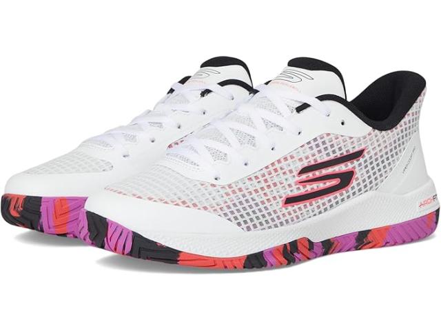 (取寄) スケッチャーズ メンズ ピックルボール バイパー コート プロ スニーカー SKECHERS men Pickleball Viper Court Pro Sneaker White/Pink