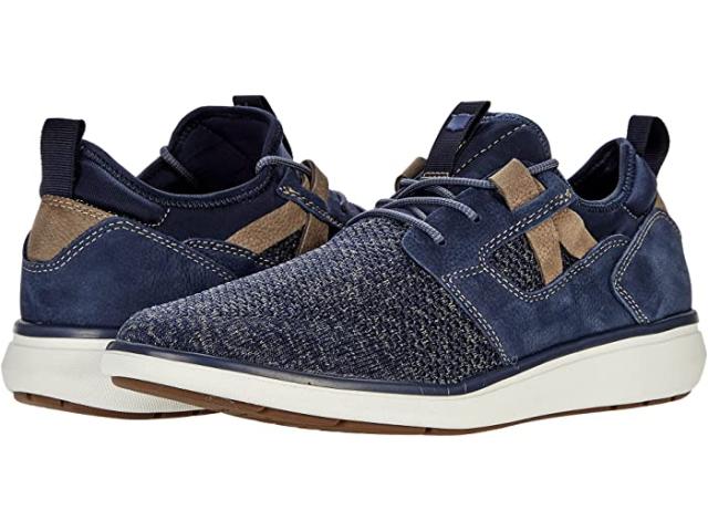(取寄) フローシャイム メンズ ベンチャー ニット プレーン トゥ スニーカー Florsheim men  Venture Knit Plain Toe Sneaker Navy