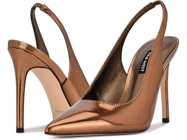 (取寄) ナインウエスト レディース フェザー Nine West women Nine West Feather Bronze Mirror llic