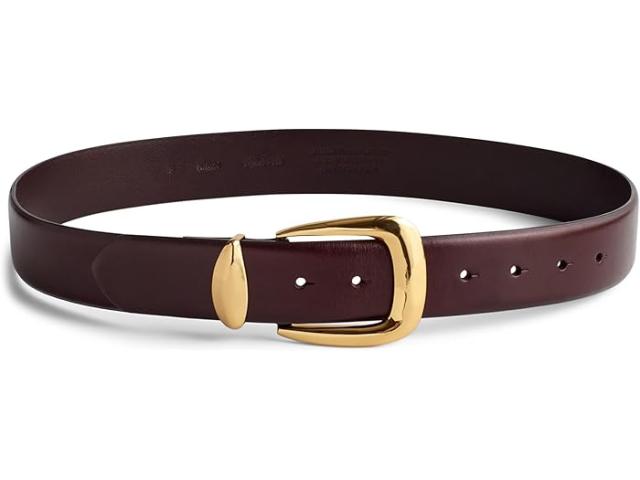 (取寄) メイドウェル レディース チャンキー ウェスト ベルト Madewell women Chunky Waist Belt Chocolate Raisin