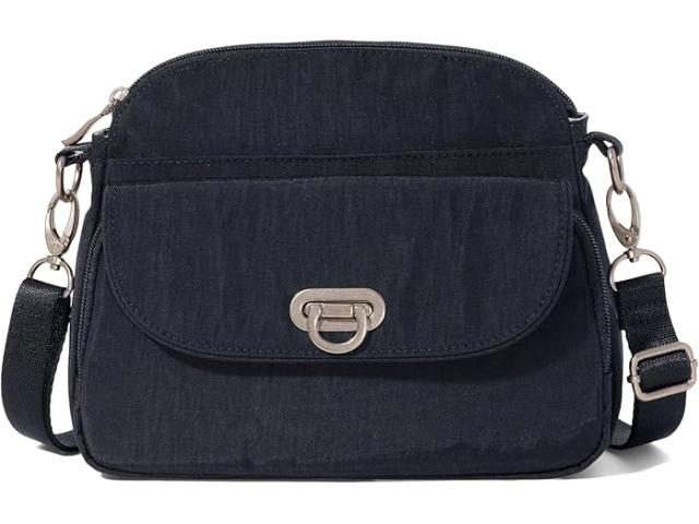 (取寄) バッガリーニ レディース コースタル フリップ ロック クロスボディ Baggallini women Coastal Flip Lock Crossbody French Navy