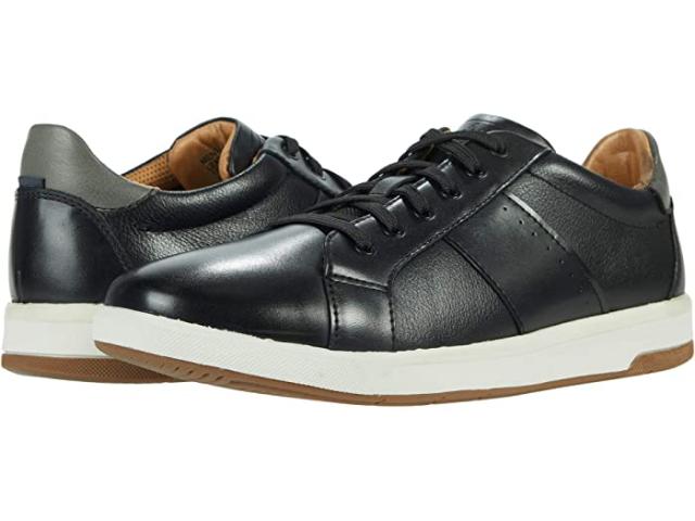 (取寄) フローシャイム メンズ クロスオーバー レース トゥ トゥ カジュアル スニーカー Florsheim men  Crossover Lace to Toe Casual Sneaker Black