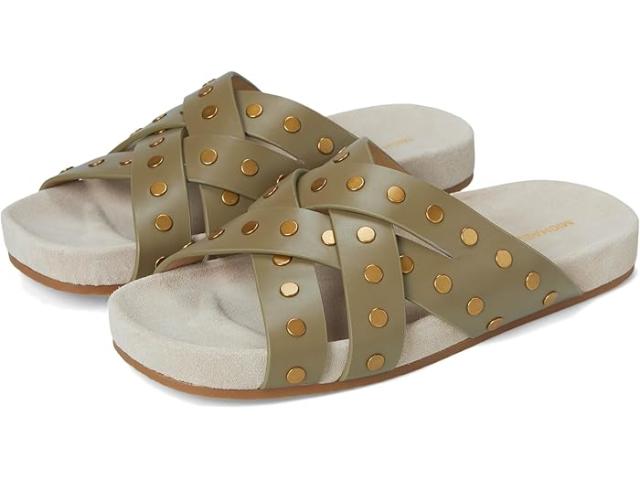 (取寄) マイケルコース レディース アイリーン フラッツ サンダル MICHAEL Michael Kors women Irene Flat Sandal Safari Green