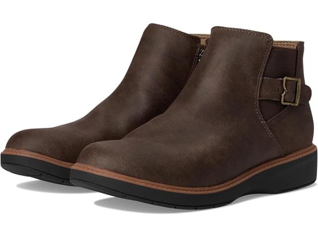 (取寄) ドクターショール レディース カーム ワン チェルシー ショート ブーツ Dr. Scholl's women Calm One Chelsea Short Boots Dark Brown