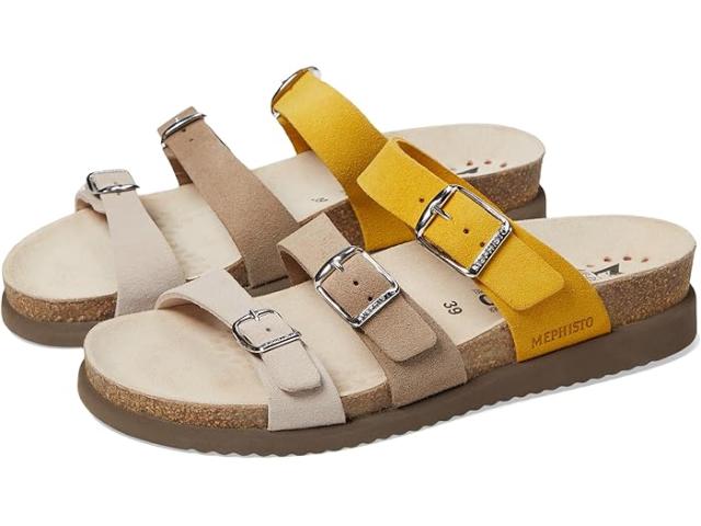 (取寄) メフィスト レディース  Mephisto women Mephisto Hyacinta Light Sand Suede Multi