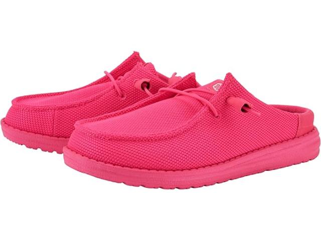 (取寄) ヘイ デュード レディース ウェンディ スリップ モノ Hey Dude women Wendy Slip Mono Electric Pink