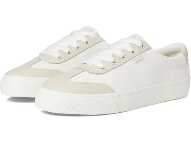 (取寄) ケッズ レディース ジャンプ キック T-トゥ Keds women Jump Kick T-Toe  White / Oatmeal Leather