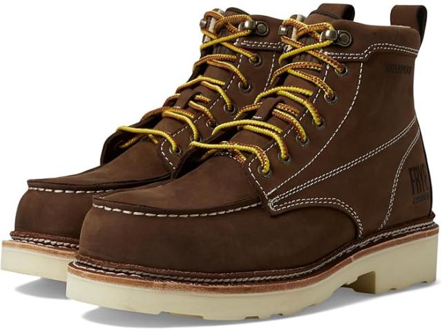 (取寄) フライ メンズ ザ ワーク ブーツ Frye men The Safety-Crafted Work Boots Dark Brown