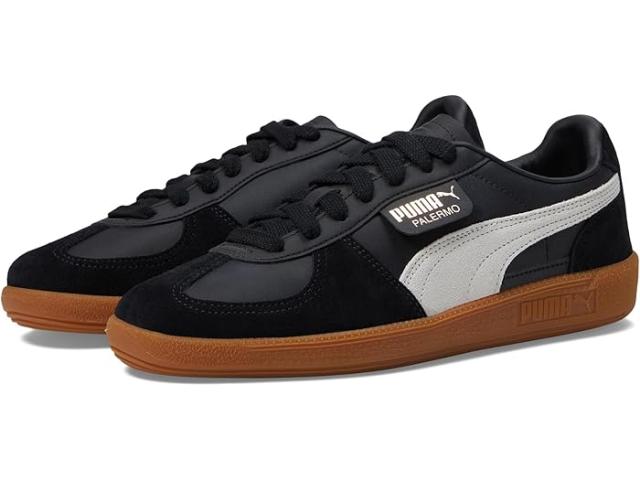 (取寄) プーマ メンズ パレルモ シューズ PUMA men Palermo Shoes Puma Black/Feather Gray/Gum