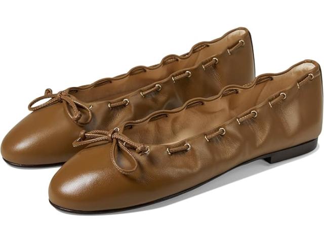 (取寄) フレンチ ソール レディース ローレン French Sole women Lauren Dark Camel Napa