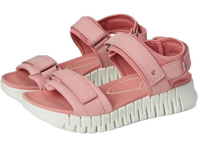 (取寄) エコー レディース グルーブ ソル サンダル ECCO women Gruuv Sol Sandal Old Rose Nubuck