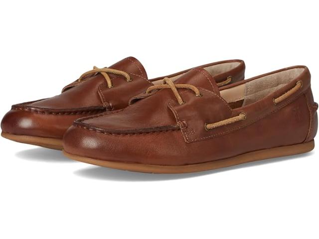 (取寄) フライ レディース ナヤ ボート シューズ Frye women Naya Boat Shoes Cinnamon