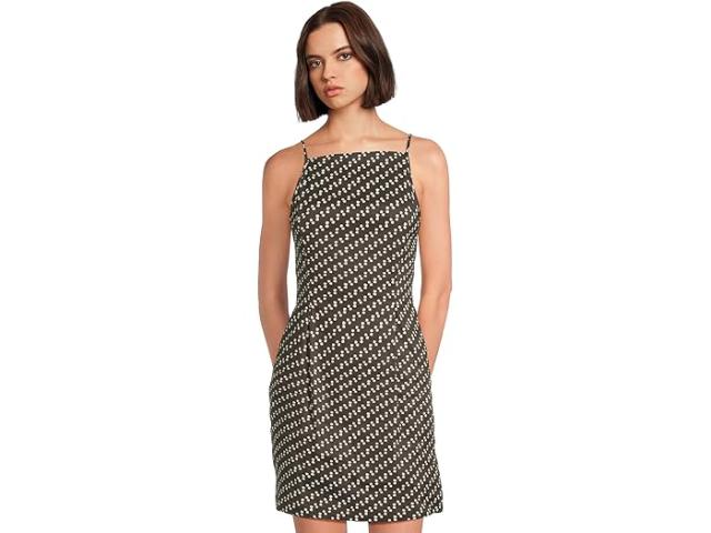 (取寄) メイドウェル レディース カディ ドレス - リネン ストレッチ モーダル Madewell women Kaddy Dress - Linen Stretch Modal Soft Charcoal