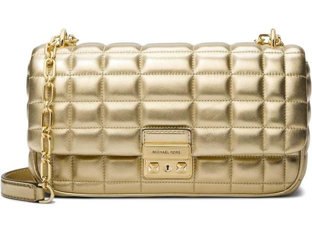 (取寄) マイケルコース レディース トライベッカ ラージ コンバーチブル チェイン ショルダー MICHAEL Michael Kors women MICHAEL Michael Kors Tribeca Large Convertible Chain Shoulder Pale Gold