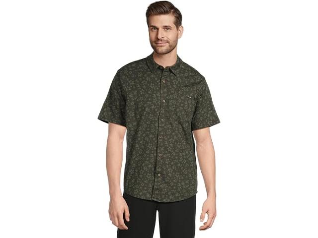 (取寄) ハーレー メンズ ワン アンド オンリー リードウ ストレッチ ショート スリーブ Hurley men One And Only Lido Stretch Short Sleeve Cargo