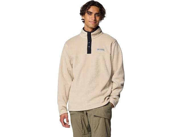 (取寄) コロンビア メンズ スティーンズ マウンテン ハーフ スナップ リ Columbia men Columbia Steens Mountain Half Snap II Ancient Fossil/Black