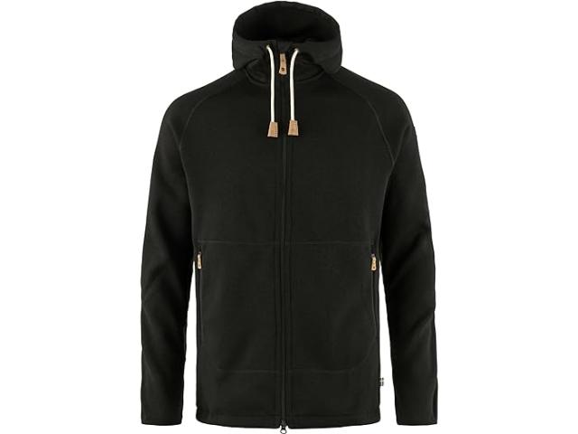 (取寄) フェールラーベン メンズ フリース パーカー Fjllrven men Fjallraven Ovik Fleece Hoodie Black