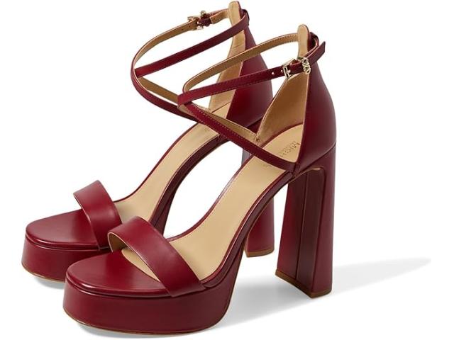 (取寄) マイケルコース レディース カミ プラットフォーム MICHAEL Michael Kors women Cami Platform Deep Red