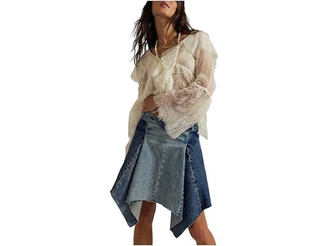 (取寄) フリーピープル レディース ウィー ザ フリー ワイルド リバー ハンカチーフ スカート Free People women We The Free Wild  Handkerchief Skirt Small Talk