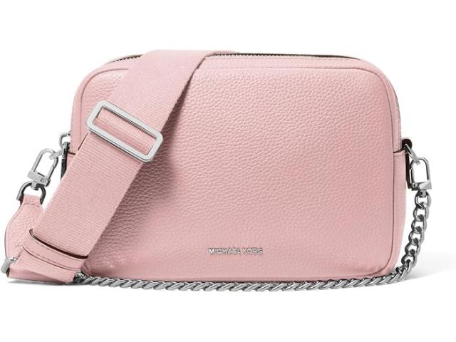 (取寄) マイケルコース レディース ブライアント ミディアム ダブル ジップ チェイン カメラ クロスボディ MICHAEL Michael Kors women Bryant Medium Double Zip Chain Camera Crossbody Smokey Rose