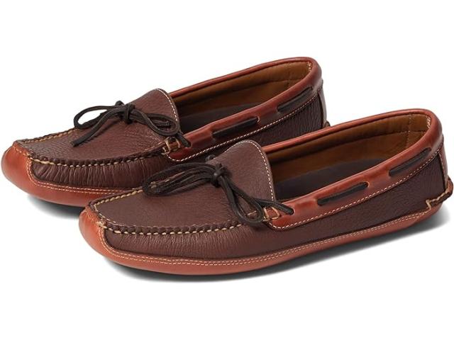 (取寄) エルエルビーン メンズ バイソン ダブル ソール スリッパ レザー ライン L.L.Bean men L.L.Bean Bison Double Sole Slipper Leather Lined Raisin