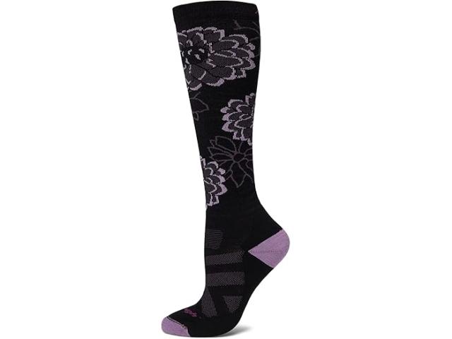 (取寄) ダーンタフバーモント レディース ダリア Otc ミッドウエイト ウィズ クッション Darn Tough Vermont women Dahlia OTC Midweight with Cushion Black