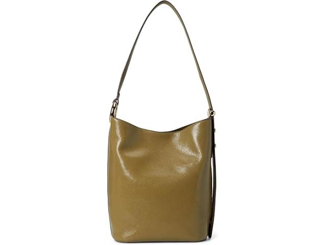 (取寄) ケイトスペード レディース ハロ グレイズ レザー バケット Kate Spade New York women Halo Glazed Leather Bucket Dried Thyme