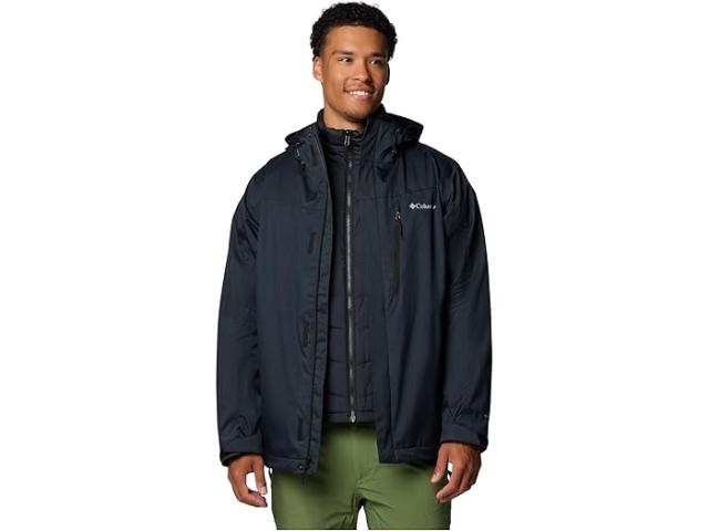 (取寄) コロンビア メンズ ウィリバード V インターチェンジ ジャケット Columbia men Whirlibird V Interchange Jacket Black Melange