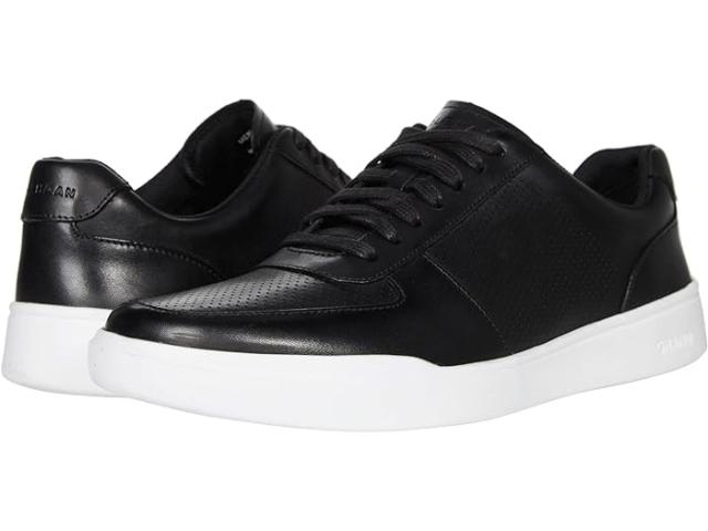 (取寄) コールハーン メンズ グランド クロスコート モダン パーフ スニーカー Cole Haan men Cole Haan Grand Crosscourt Modern Perf Sneaker Black
