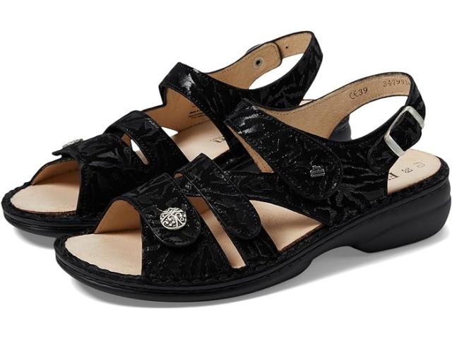 (取寄) フィン コンフォート レディース ゴメラ-S Finn Comfort women Finn Comfort Gomera-S Black Delizia