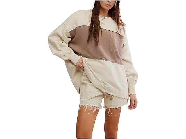 (取寄) フリーピープル レディース ストロベリー スウェットシャツ Free People women Strawberry Sweatshirt Summer Sand Combo