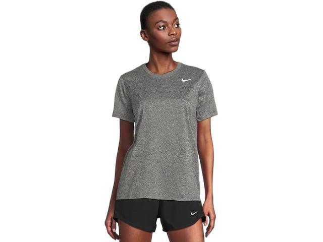 (取寄) ナイキ レディース ドライ-フィット リラックスド-フィット ショート スリーブ T-シャツ Nike women Dri-FIT Relaxed Short Sleeve T-shirt Black/Pure/Heather/White
