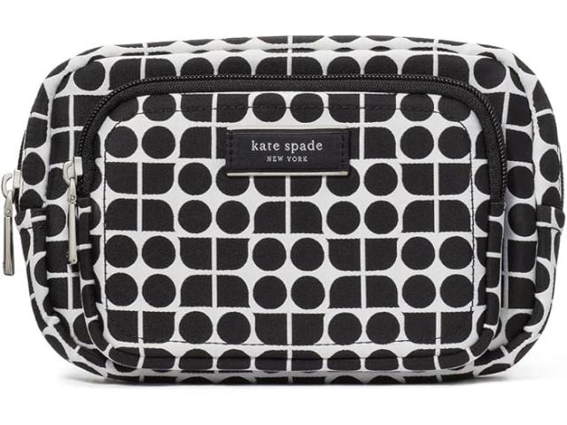(取寄) ケイトスペード レディース ノエル プリンテッド ファブリック ベルト バッグ Kate Spade New York women Noel Printed Fabric Belt Bag Black Multi