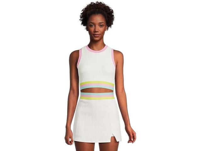 (取寄) ビーチライオット レディース グウェン トップ Beach Riot women Gwen Top Rose Blush Cable